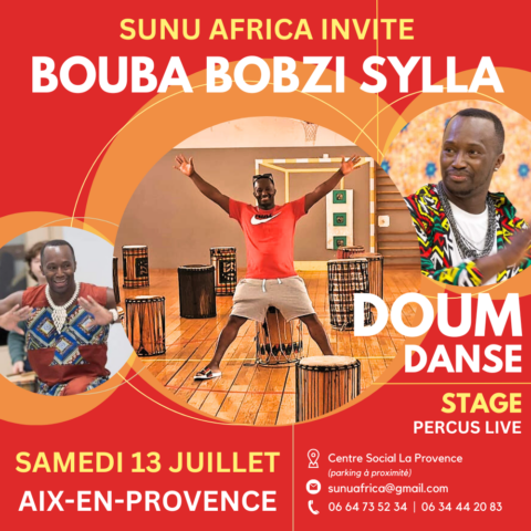 13 juillet 2024 – Stage doum danse avec Bouba Bobzi Sylla | Danse ...